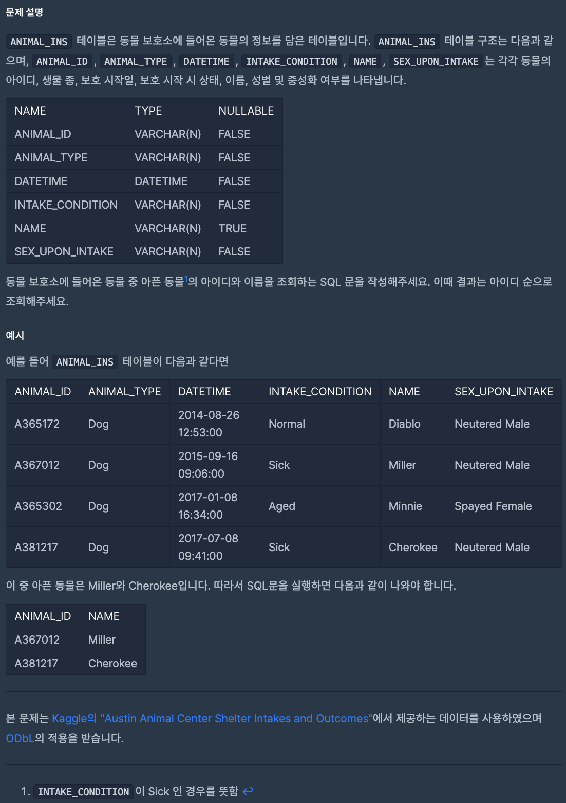 아픈 동물 찾기 | tonyleekorea