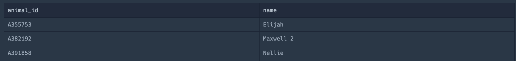 이름에 el이 들어가는 동물 찾기 | tonyleekorea